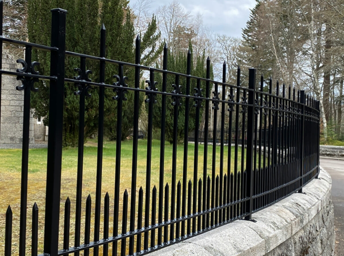 Painting gates and railings at Balmoral Castle | Regal Paints